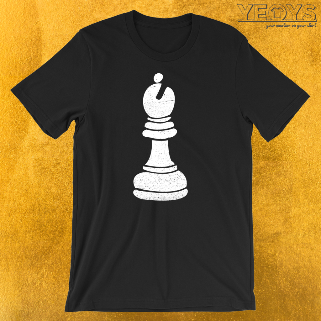 Bishop Chess Piece T-Shirt | yeoys.com